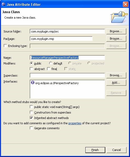 Eclipse Plugin Perspective Tutorial | Wideskills